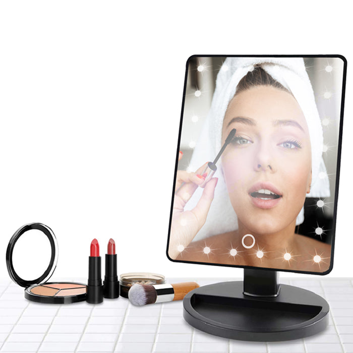 24 LED Touch Screen Glam Makeup Mirror – Promotions777